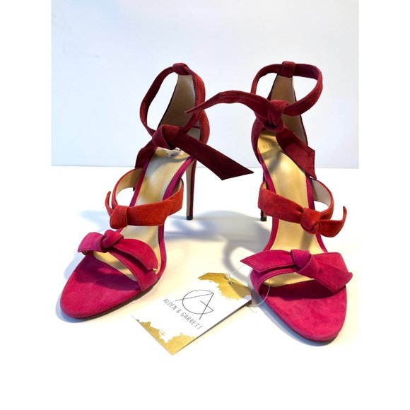 Alexandre Birman | Shoes | Alexandre Birman Pinkred Suede Stiletto ...